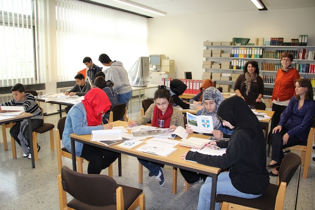 Schüler tauchen in die Geschichte Gesekes ein